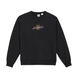 Levi's Graphic Crew Sweatshirt - - Sweatshirts & Hoodies - Herren - Schwarzk - M