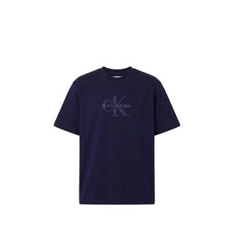 Calvin Klein T-shirt manches courtes &agrave; logo en coton