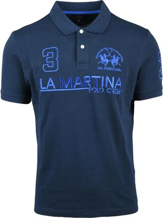La Martina Homme, Tops, Bleu, Taille: 3XL Polo