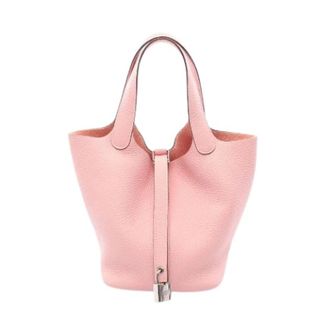 Herm&egrave;s Pre-owned Picotin Lock PM Leder Handtasche - - Pre-owned - Damen - Rosa - ONE SIZE