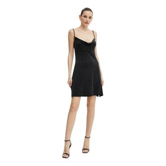 Versace Jeans Couture Mini-Ausgestelltes Kleid - - Dresses - Damen - Schwarzk - L