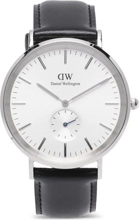 Daniel Wellington Multi-Eye Armband aus Sheffield-Leder 40mm - Silber
