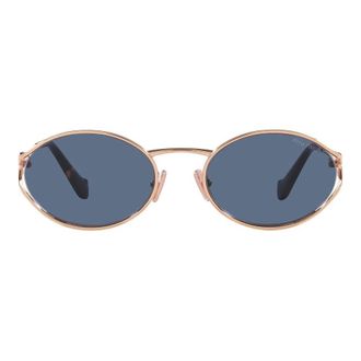 Miu Miu Logo Sonnenbrille - - Accessories - Damen - Rosa - 54 MM
