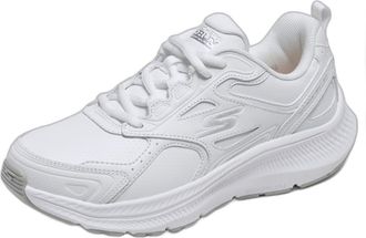 Skechers Damen Go Run Consistent 2.0 Sumpter Trail Sneaker, Weiss/opulenter Garten, 38.5 EU Weit