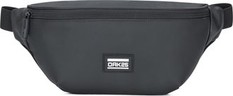 OAK25 Bauchtasche Damen & Herren Schwarz - Everyday Sling - H&uuml;fttasche f&uuml;r Sport Outdoor Stadt Reise - Gepolsterte G&uuml;rteltasche - Crossbody Bag mit Gurt - W