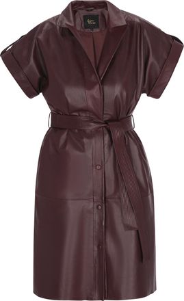 Faina Kleid Frauen Burgund