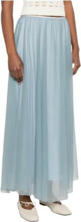 Forte_Forte Femme, Jupes, Bleu, Taille: 38 FR Maxi Skirt