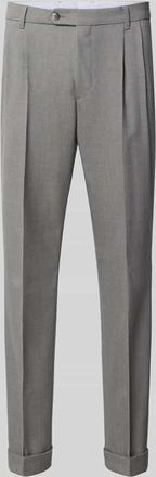 HUGO BOSS Schmale Hose aus reiner Schurwolle Modell H-Perin