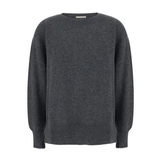 Semicouture Pullover aus Kaschmir-Wollmischung - - Knitwear - Damen - Grau - M