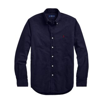 Polo Ralph Lauren Hemd mit gesticktem Logo - - Shirts - Herren - Blau - M
