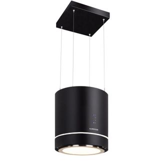 Klarstein Klarstein - Tron Ambience Inselabzugshaube &Oslash;38cm Umluft 540m&sup3;/h led schwarz