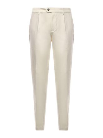 Eleventy Casual Hose - Wei&szlig;