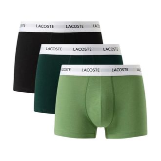Lacoste Homme, Sous-v&ecirc;tements, Multicolore, Taille: M Tripack Boxers Cotton Stretch