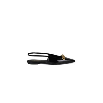 Saint Laurent Blade Ballerinas - - Shoes - Damen - Schwarzk - 35 EU