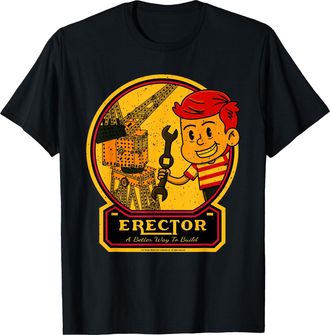 Meccano Erector Eine bessere Art, Modellautos im Retro-Stil zu Bauen T-Shirt