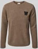 Wood Wood Wollpullover in Strick-Optik