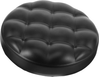 Garneck Stuhlkissen Rund 60 cm - Pu-Sitzauflage Für Barhocker Drehstuhl & Esszimmer Bequemer Ersatzsitz Für Zuhause Restaurant Und Schule