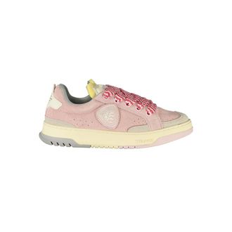 Blauer Rosa Polyurethan Damen Sneaker