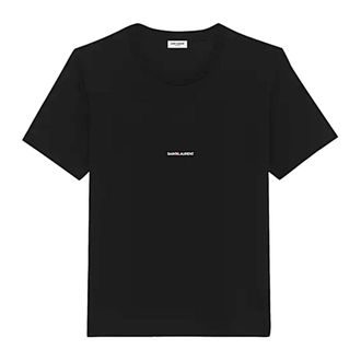 Saint Laurent T-Shirt - - Tops - Herren - Schwarzk - S