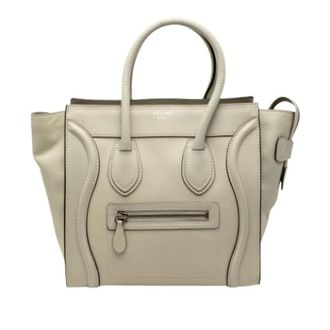 Celine Pre-owned Micro Luggage - Femme - Pre-owned - Beige - Taille: ONE Size