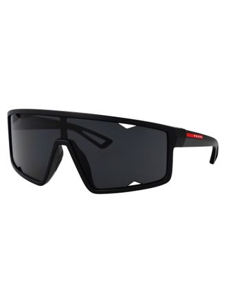 Prada 0PS Matte Black Injected Sunglasses - Black