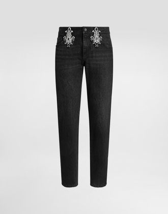 Dolce & Gabbana Denim Trousers - Mann Jeans Mehrfarbig 48