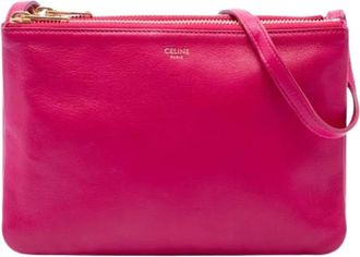 Celine Pre-owned Cuir sacs-celine - Femme - Pre-owned - Rose - Taille: ONE Size