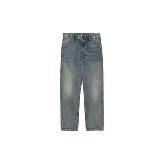 Carhartt Work in Progress Pantalon Coupe Droite - Homme - Jeans - Bleu - Taille: W33