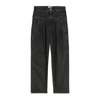 Isabel Marant Damen, Jeans, Schwarzk, MGr&ouml;&szlig;e