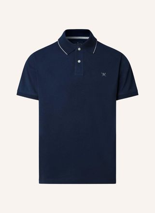 Hackett Poloshirt Tipped Jersey Polo blau