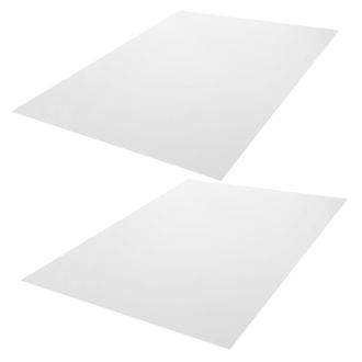 Valiclud 2 St&uuml;ck Sublimationsrohlinge Aluminiumlegierung 30x40cm Wei&szlig; Sublimations Metallplatte Selbstgemacht Fotoplakette F&uuml;r Heimdekor Und Schilder