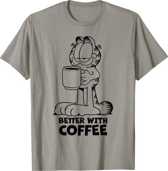 Garfield Better with Coffee T-Shirt