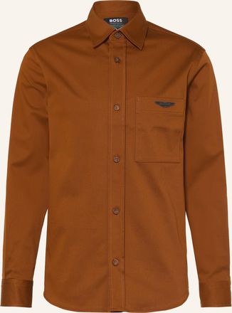 HUGO BOSS Overjacket Owen Relaxed Fit braun