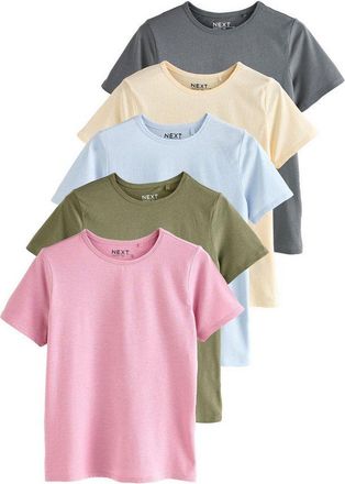 Next T-Shirt The Everyday Kurzarm-T-Shirts, 5er-Pack (5-tlg)