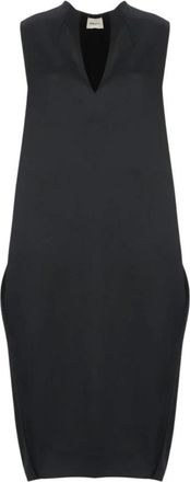 Khaite Femme, Robes, Noir, Taille: 40 FR Robe Maxi Élégante avec Col en V
