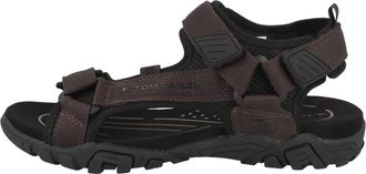 Tom Tailor Tom Tailor Herren 5381501 Sandale, Mokka, 44 EU