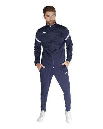 Kappa Unisex-Erwachsene Dalcito Trainingsanzug, Azul/Blanco, 3XL