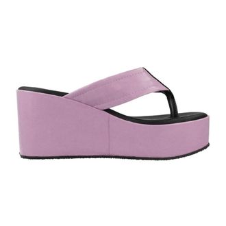 Yellow Femme, Chaussures, Rose, Taille: 41 EU Sandale Compens&eacute;e Plateforme