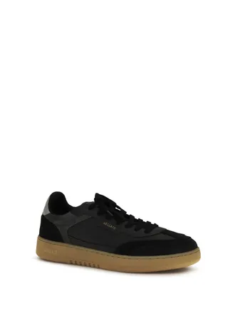 Axel Arigato Mens Dice T-Toe Sneakers Black-Gum Black/gum