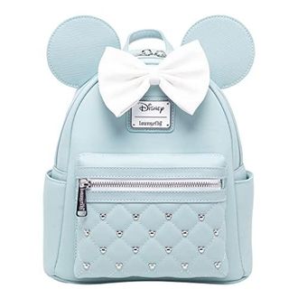 Loungefly Disney The Minnie Mouse Classic Series Mini sac &agrave; dos - &Eacute;l&eacute;gance, menthe, One Size, Wdbk2823