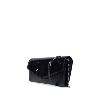 Maison Margiela Womens Black Calfskin Wallet