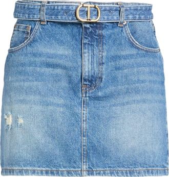 Twin-Set HOSEN & R&Ouml;CKE - Jeansr&ouml;cke auf YOOX.COM