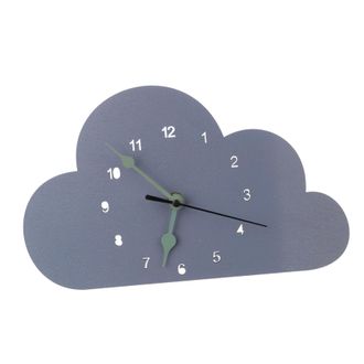Cabilock 1St&uuml;ck Nordic Cloud Clock Stilvolle Wolkenform Tischuhr f&uuml;r Schlafzimmer und Studentenwohnheime aus Hochwertigem Material mit Freiliegenden Ziffern un