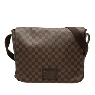 Louis Vuitton Pre-owned Sac bandouli&egrave;re Brooklyn GM - Femme - Pre-owned - Brun - Taille: ONE Size