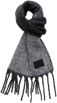 Replay AW9312 Schal, X058 Black + Gray Melange, Einheitsgr&ouml;&szlig;e