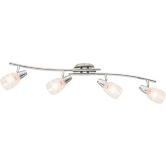 Globo Lighting Deckenstrahler roy chrom, 4-flammig