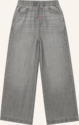 s.Oliver S.Oliver Jeans-Hose Wide Leg grau