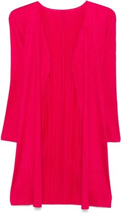 Issey Miyake Femme, Robes, Rouge, Taille: 42 FR Cappotto Short Dress
