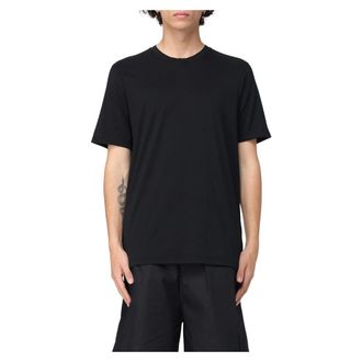 Laneus L&auml;ssiges Baumwoll-T-Shirt f&uuml;r M&auml;nner - - Tops - Herren - Schwarzk - S