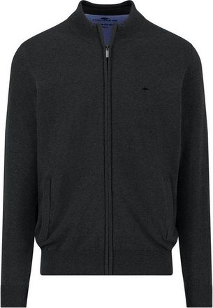 Fynch-Hatton Strickpullover mit Logo Stickerei